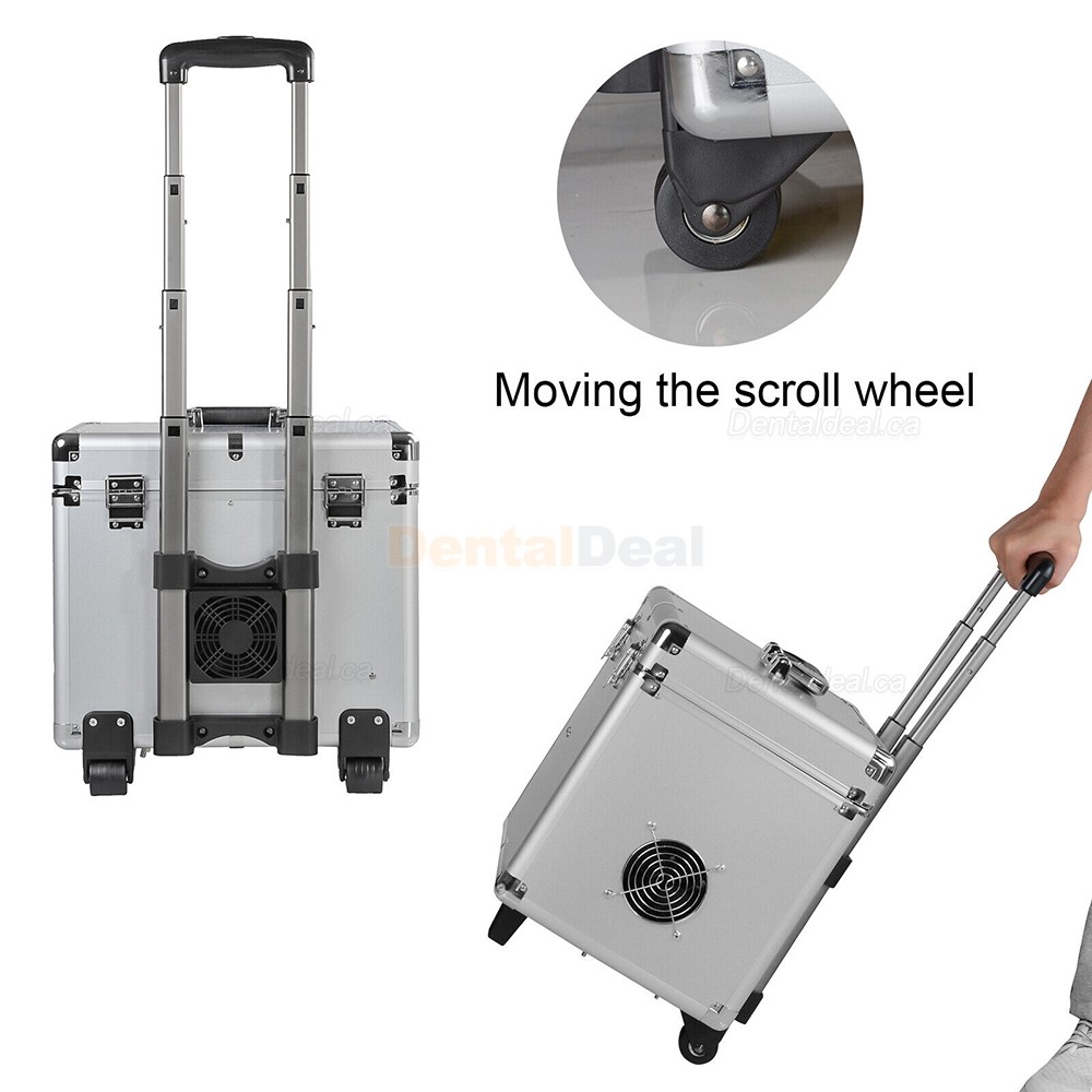GOARD G12-A Mobile Dental Unit Portable Dental Unit with Air Compressor ...